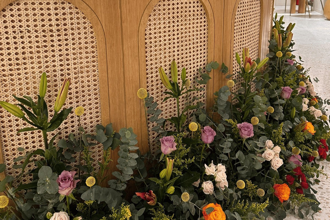 Floral Arrangements for Stage | Stunning Stage Floral Decor – Tabrah ...